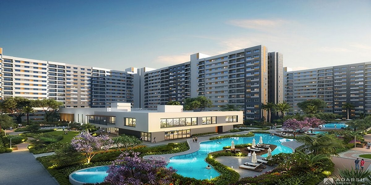 Booking Open For Adarsh Greens | 1 and 2 BHK Apartments For Sale in ...
