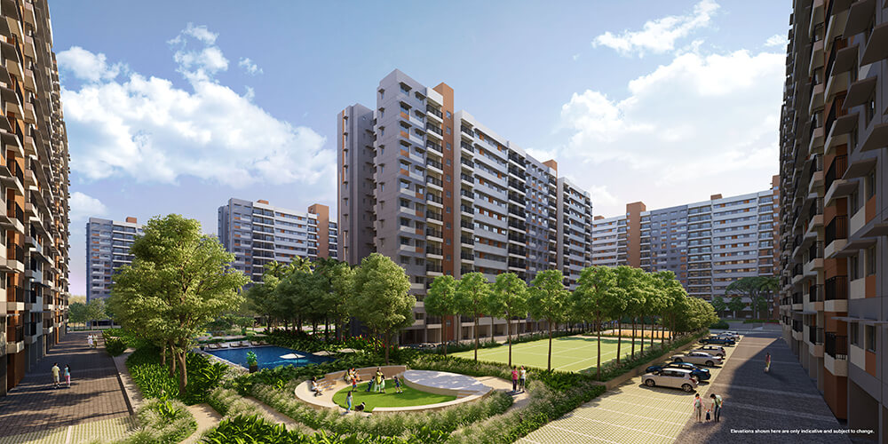 Booking Open For Adarsh Greens | 1 and 2 BHK Apartments For Sale in ...