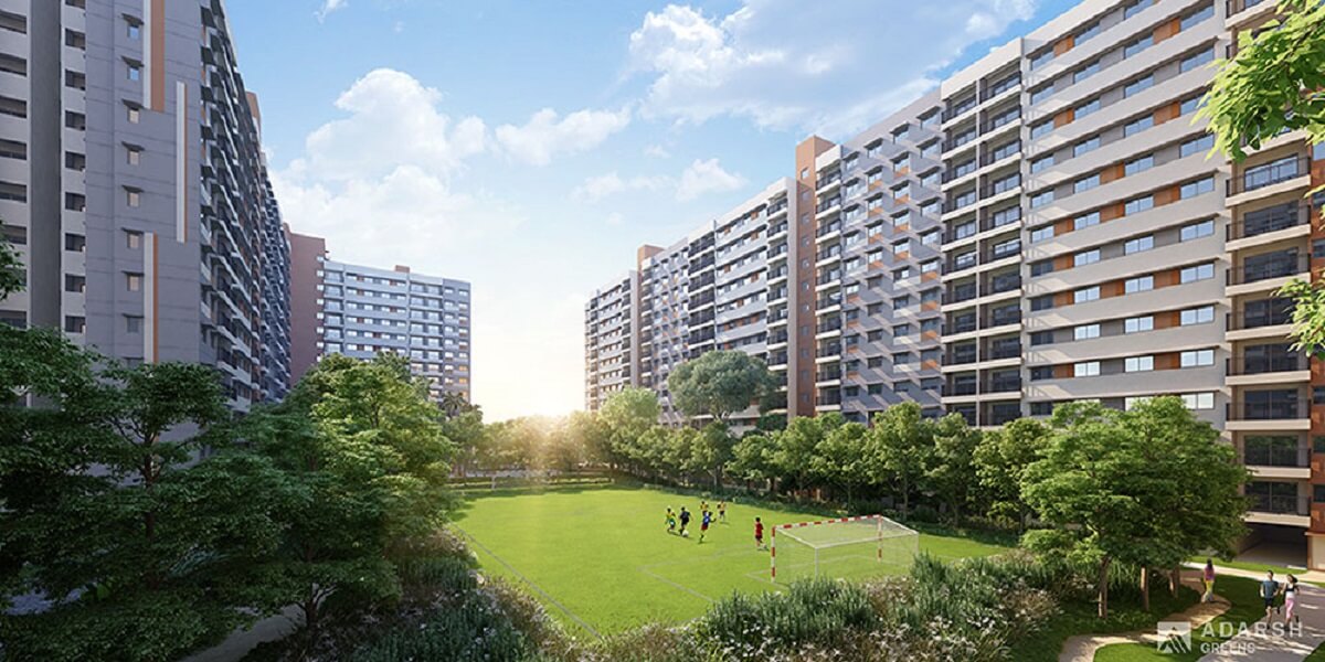 Booking Open For Adarsh Greens | 1 and 2 BHK Apartments For Sale in ...