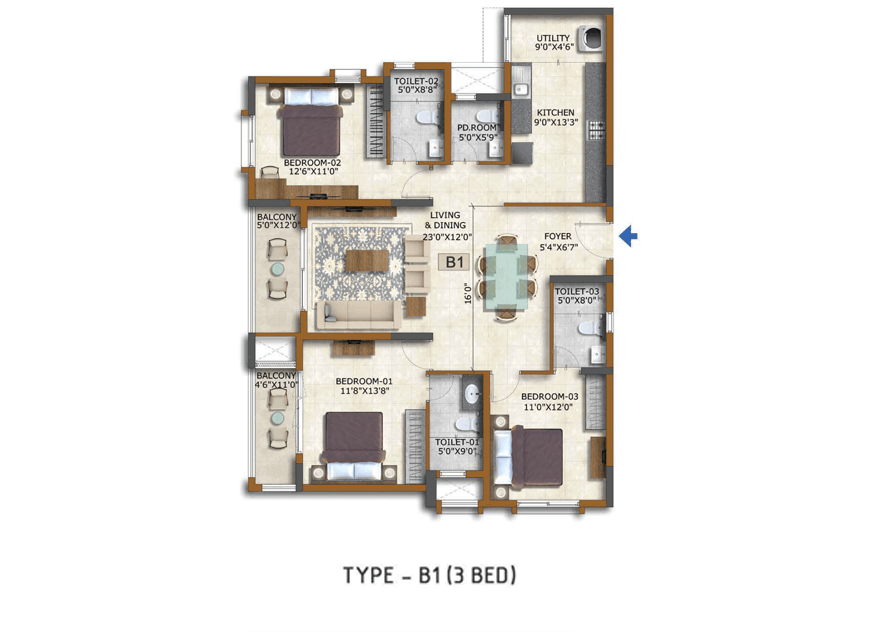 Booking Open Sobha Windsor | 3 & 4 BHK Apartments In Whitefield, At ...